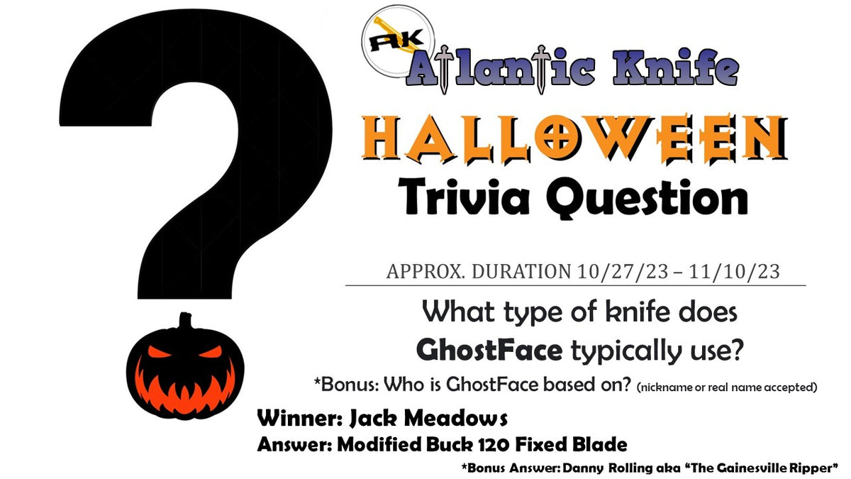 Atlantic Knife | AK Halloween Trivia Question ANSWERED | AK Blog ...