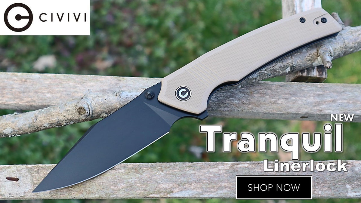 Civivi Tranquil Folding Knife | Shop Atlantic Knife – Atlantic Knife Company