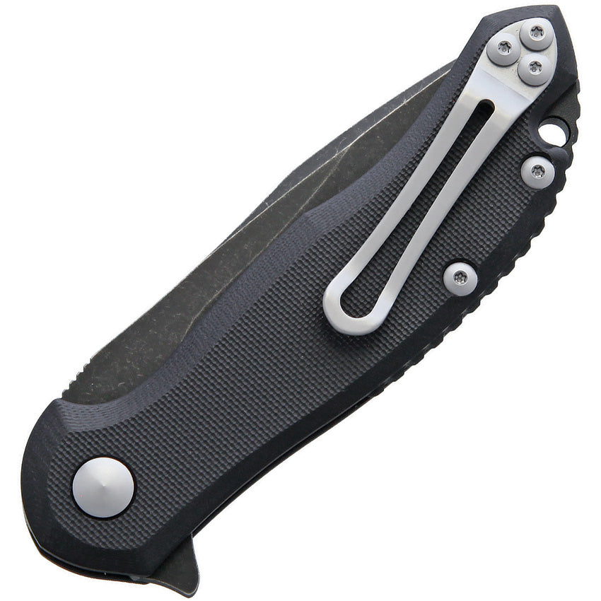 Steel Will Lanner Black G10 Linerlock Folding D2 Pocket Knife f35m09 – Atlantic Knife Company