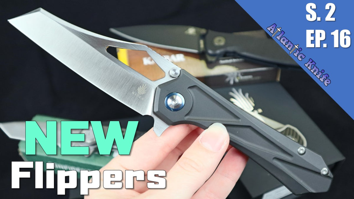 New Kizer & Ka Bar Folding Knives | AK Blade S 2 EP 16 Cold Steel Espa ...