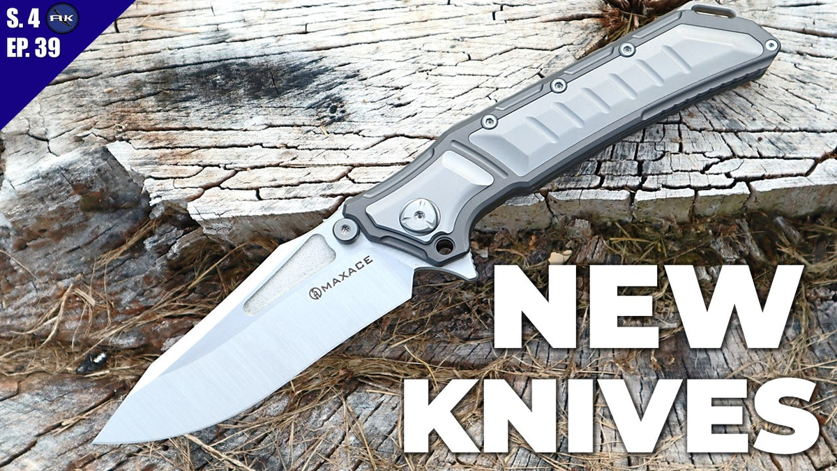 NEW KNIVES | Automatic Heretic Knife & Maxace Titanium Folders + Cold ...