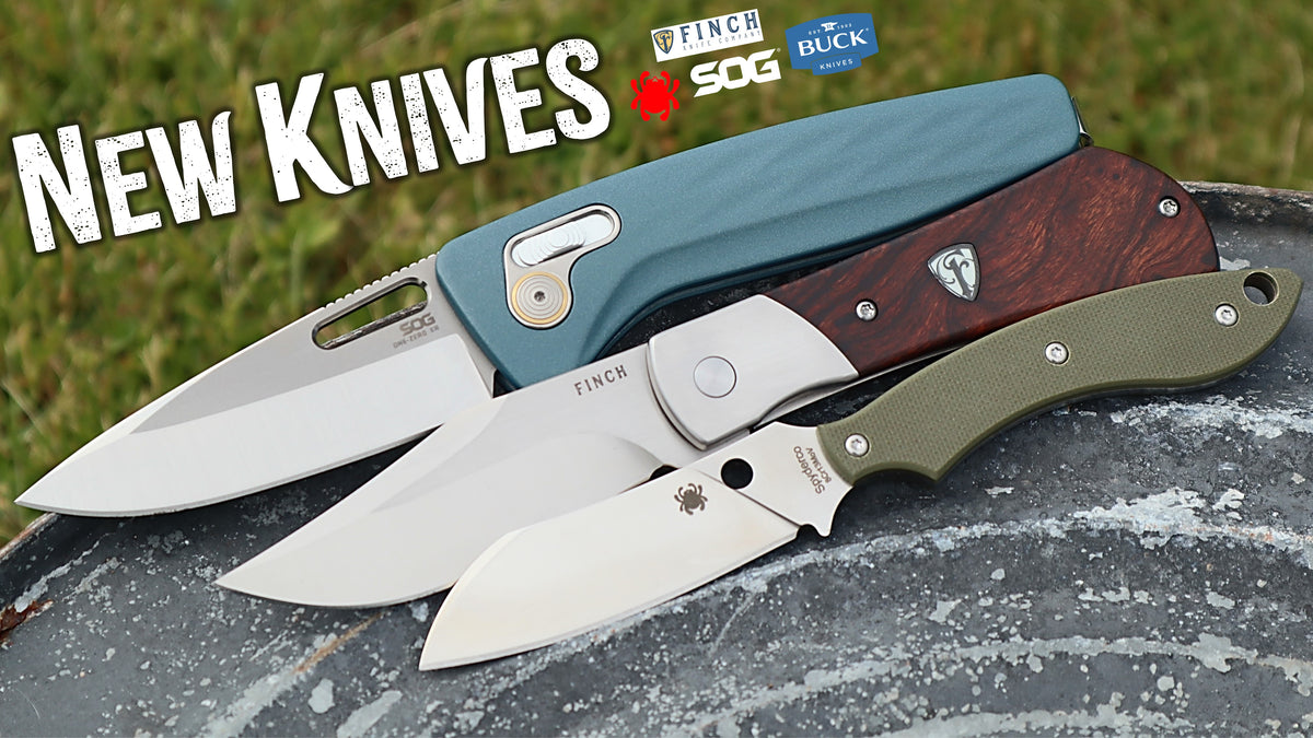 New Knives | Spyderco's New Knife Release & SOG XR One-Zero | AK Blade ...
