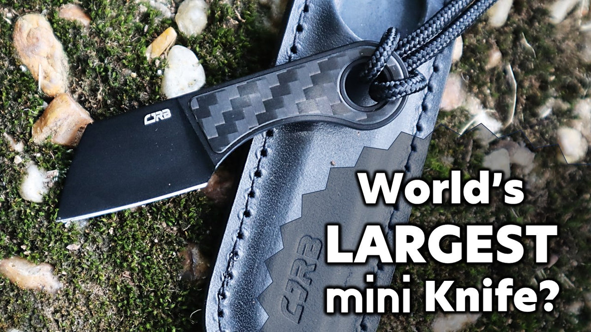 New Knives Unleashed: World's LARGEST Mini Fixed Blade Knife | Atlanti ...