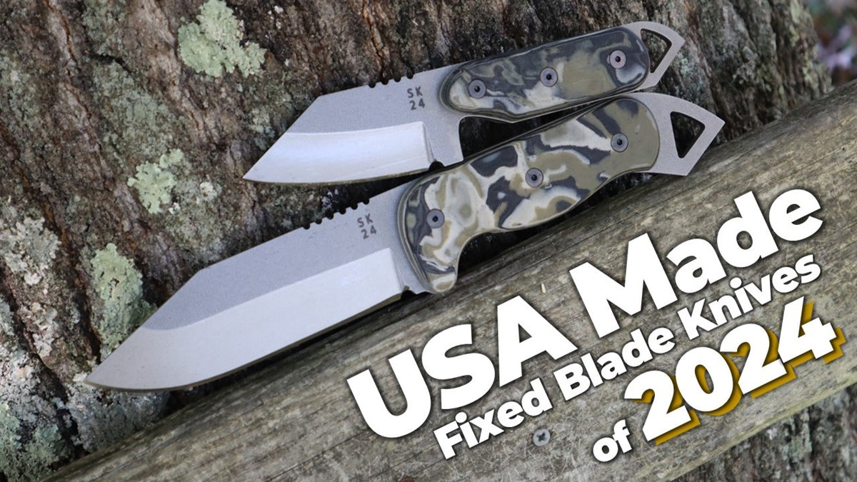New Knives | 2024 USA Made Fixed Blade Knives YOU NEED | Atlantic Knif ...