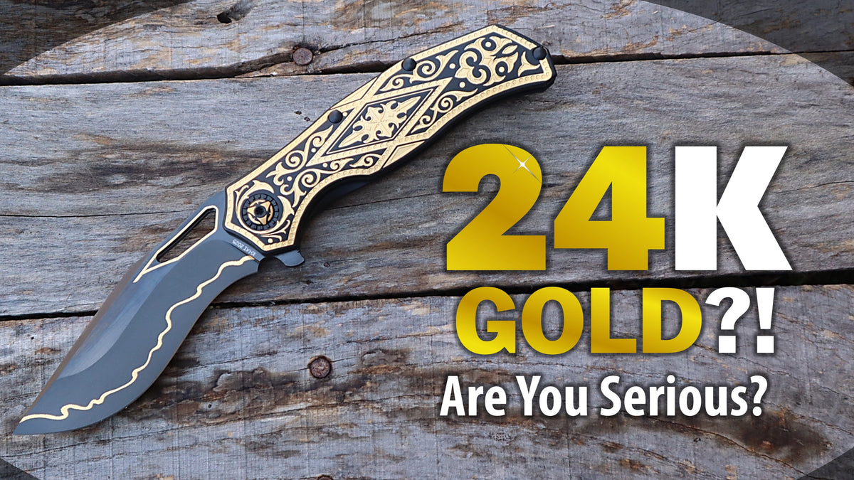 New Blades, 24K Gold, and Bold Knife Designs | Latest AK Blade Video ...