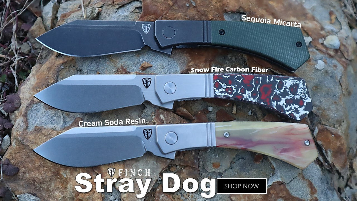 Newest Knives Update | Finch Stray Dog Drop | AK Blog – Atlantic Knife ...