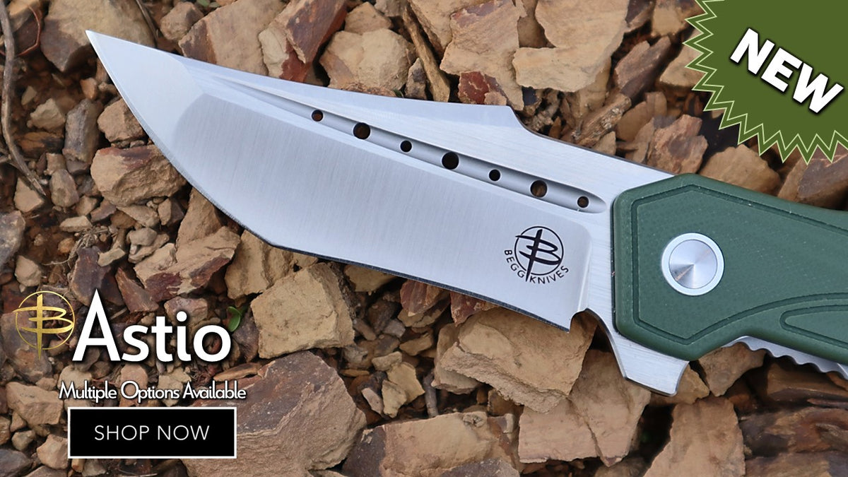 Begg Knives Astio Folding Knife @ Atlantic Knife – Atlantic Knife Company