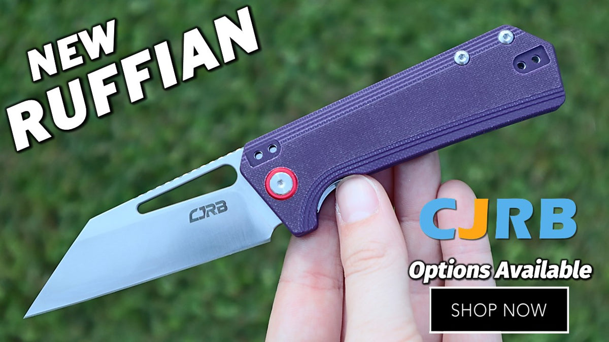 CJRB Ruffian Folding Knife @ Atlantic Knife FREE SHIPPING – Atlantic ...