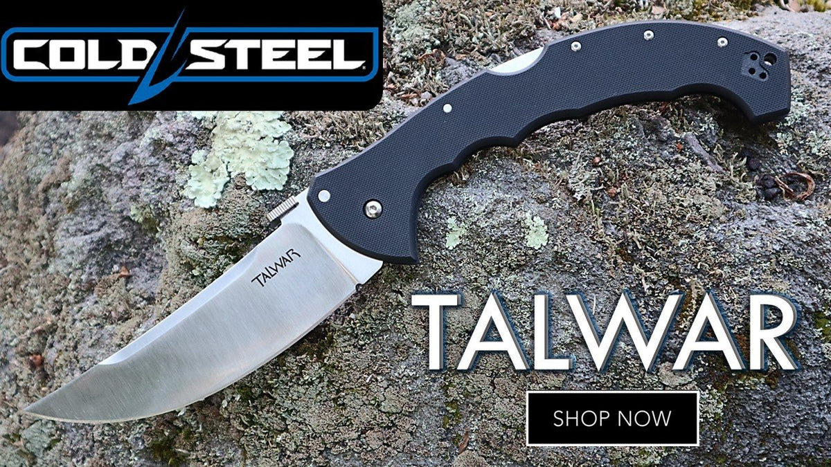 Cold Steel Talwar | S35Vn Folding Knife | Atlantic Knife – Atlantic ...