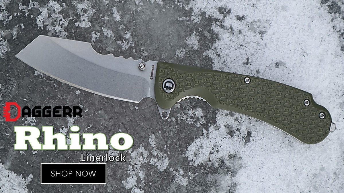 Daggerr Knives Rhino Folding Knife | Get Yours at Atlantic Knife ...