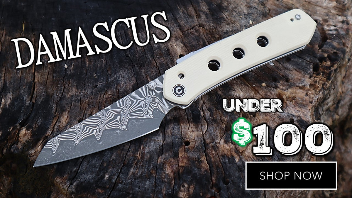 Damascus Steel Knives Under $100 | Atlantic Knife – Atlantic Knife Company