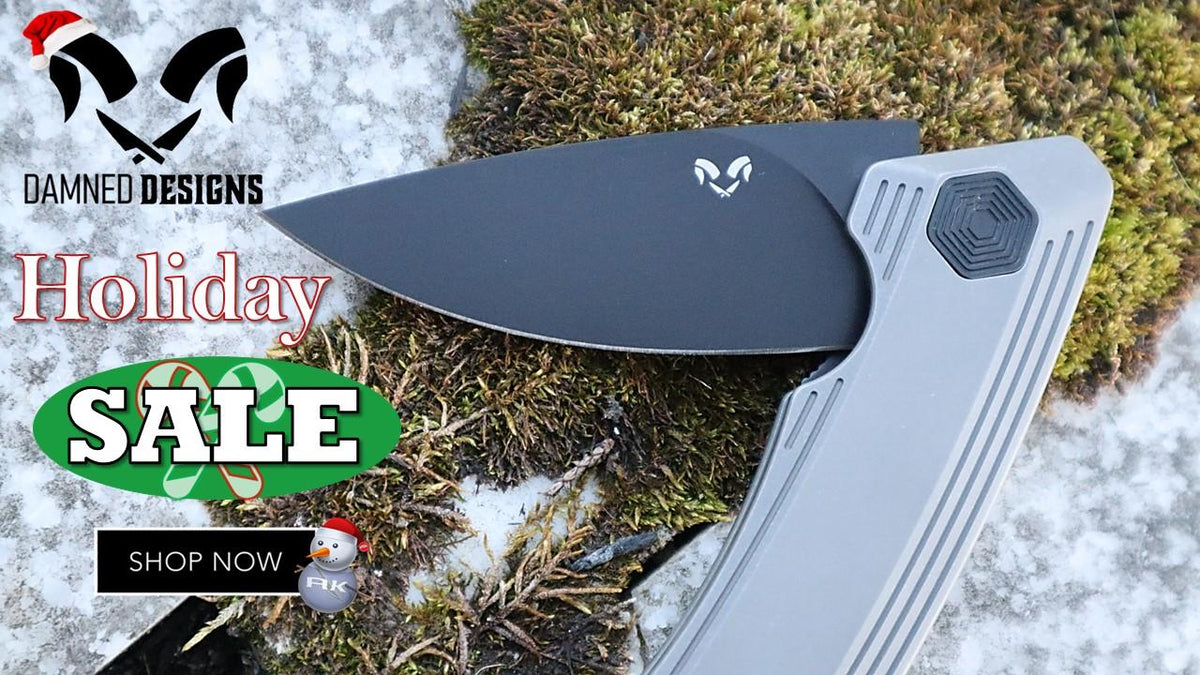 Damned Designs Knives Sale @ Atlantic Knife – Atlantic Knife Company
