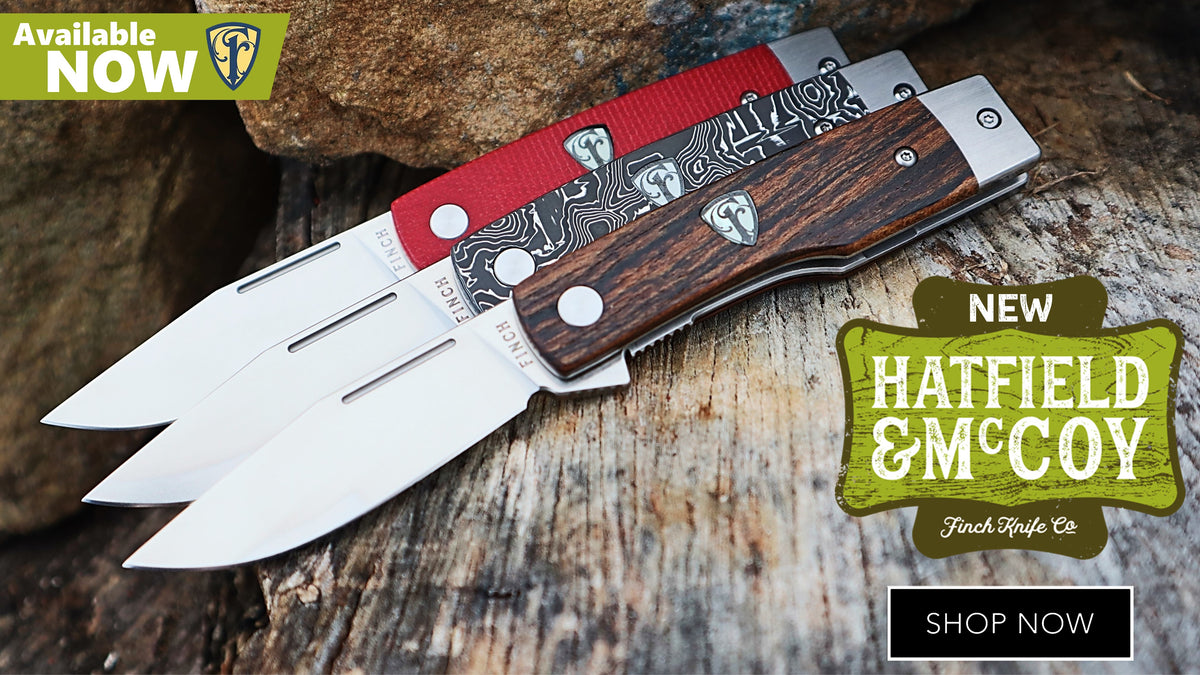 Finch Knife Co Hatfield Folding Knife | Atlantic Knife FREE SHIPPING ...
