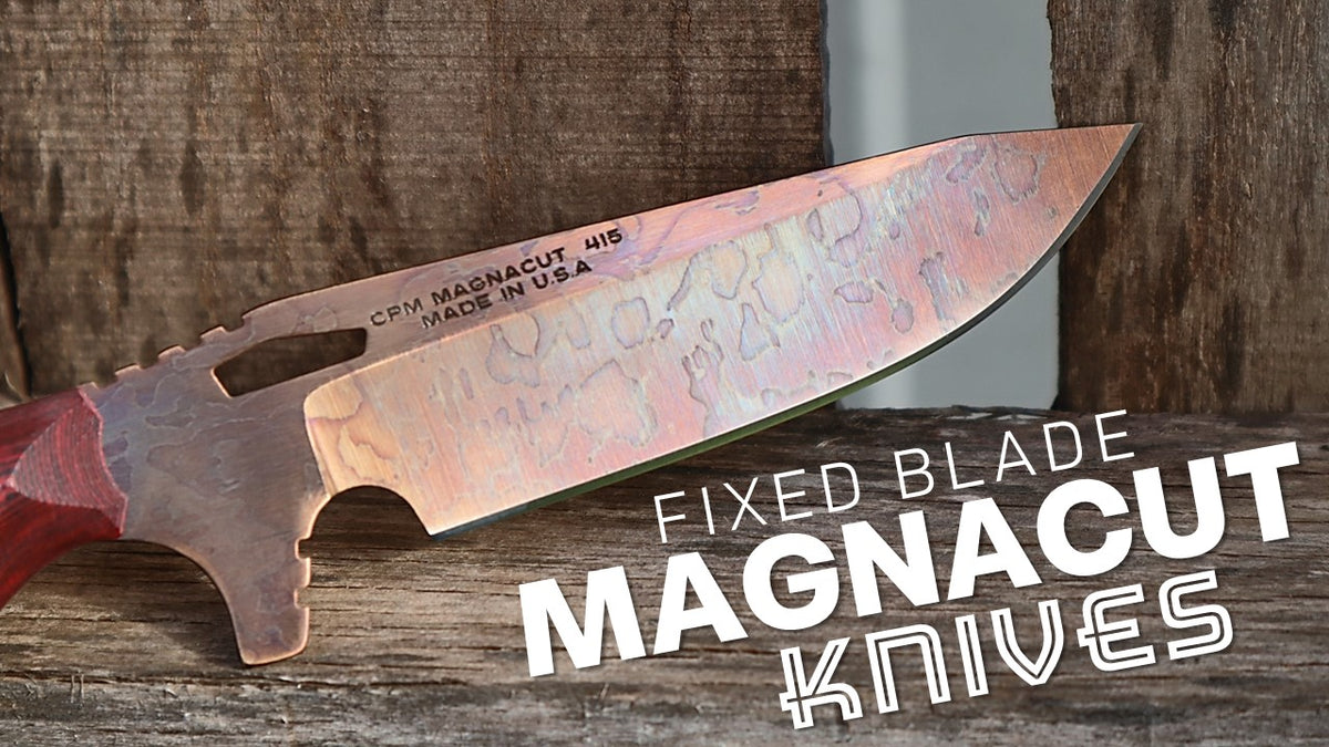 MagnaCut Steel Fixed Blade Knives | Atlantic Knife – Atlantic Knife Company