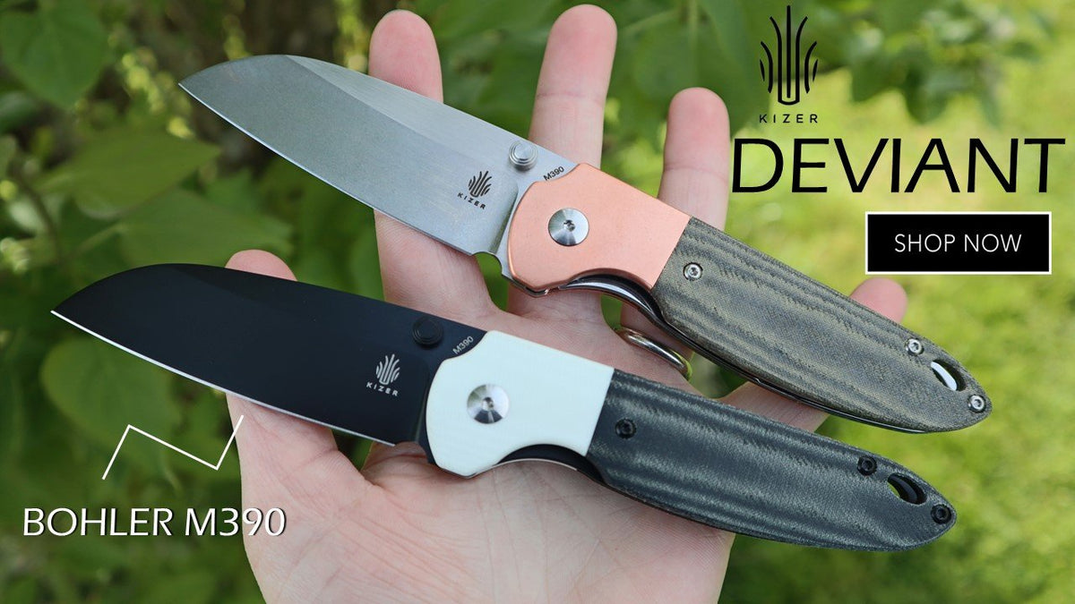 Kizer Deviant Folding Knife | Pocket Knives – Atlantic Knife Company