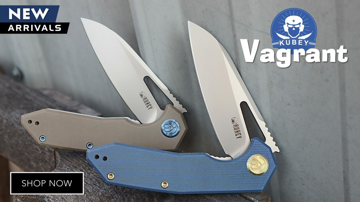 Kubey Vagrant Folding Knife @ Atlantic Knife – Atlantic Knife Company