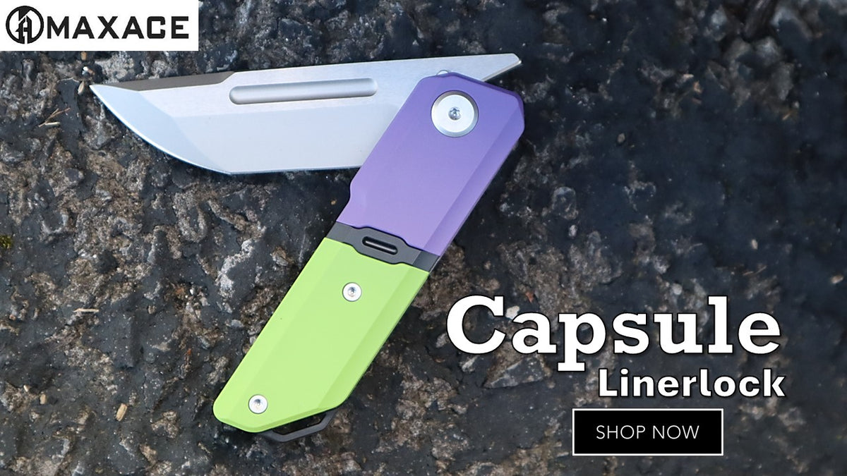 Maxace Capsule: Compact & Pwerful EDC | Atlantic Knife – Atlantic Knife ...