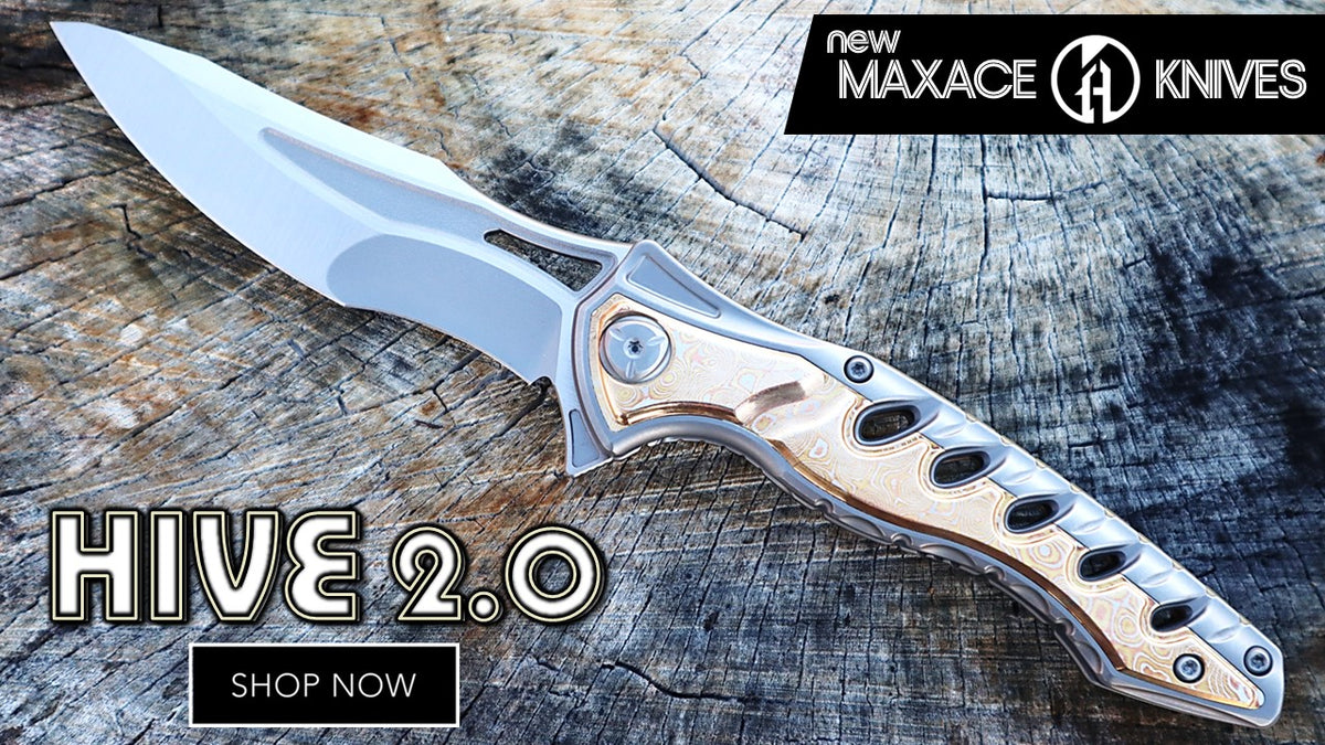 Maxace Hive 2.0 Titanium Knife | Atlantic Knife - Free Shipping ...