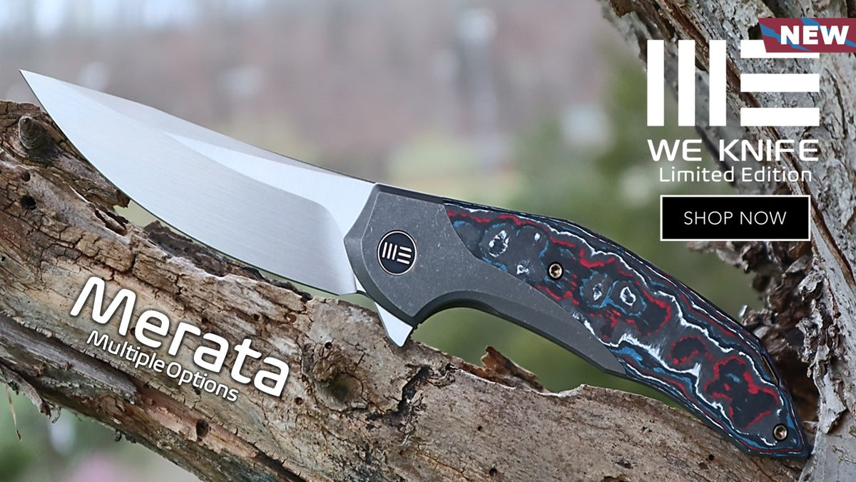 WE Knife Merata Limited Edition Titanium Knife | Atlantic Knife ...