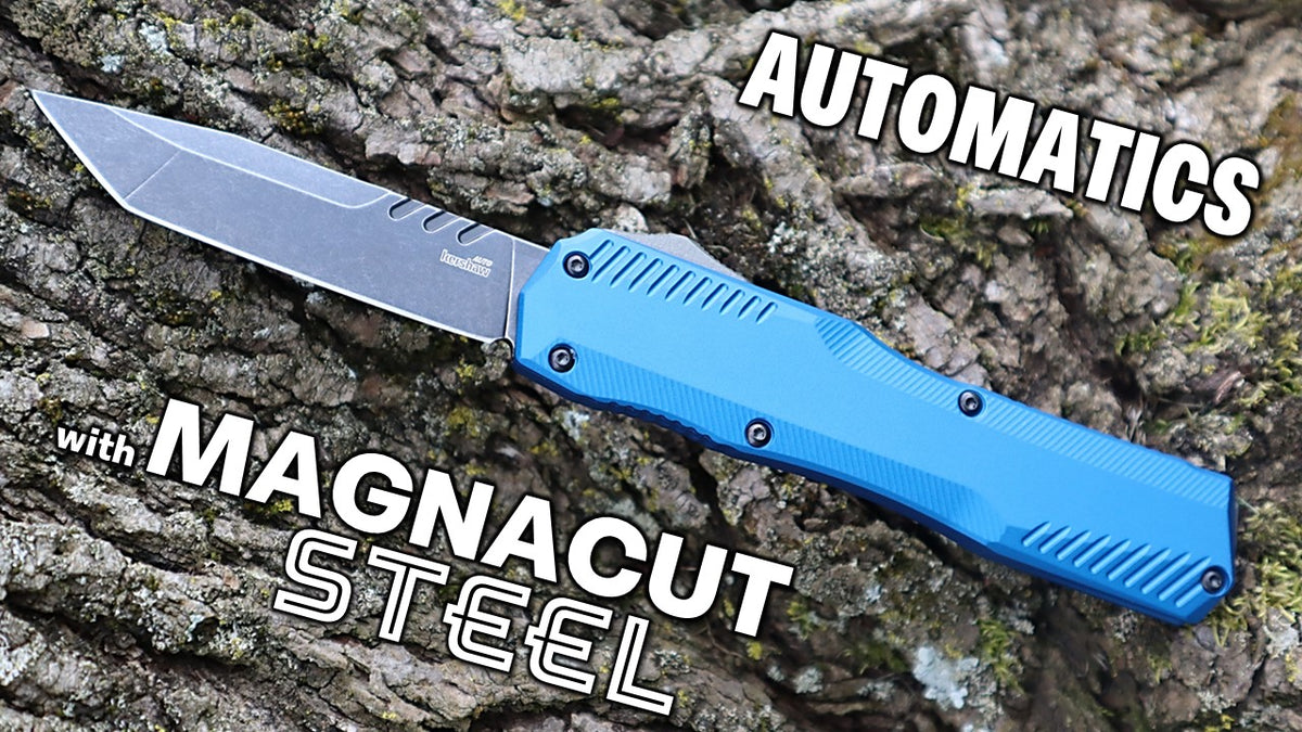 MagnaCut Steel Automatic Knives | Atlantic Knife – Atlantic Knife Company