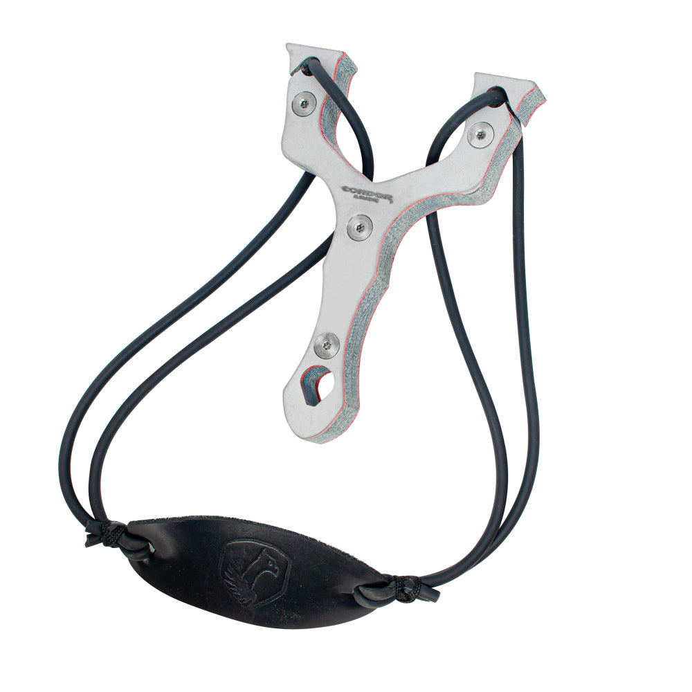 Condor Exoskeleton Slingshot Wooden Core 420HC Stainless Steel 28415SS ...
