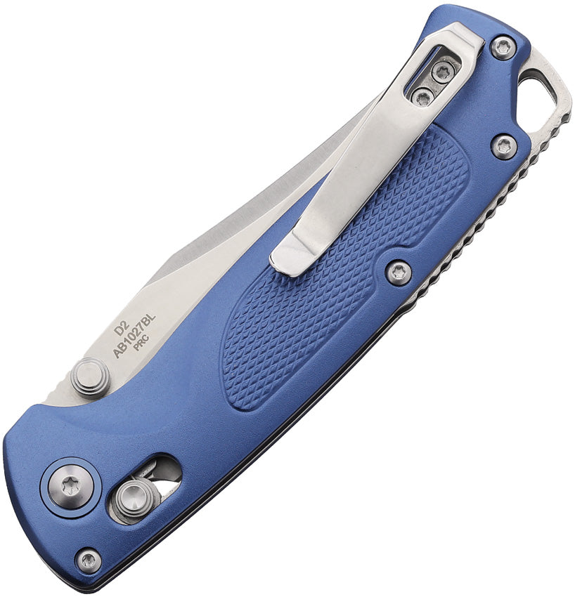 ABKT Tac Siege Slide Lock Blue Folding Knife | Folding Knife – Atlantic ...