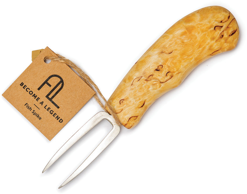 Arctic Legend Birch Fish Spike Tool | Shop Atlantic Knife – Atlantic ...