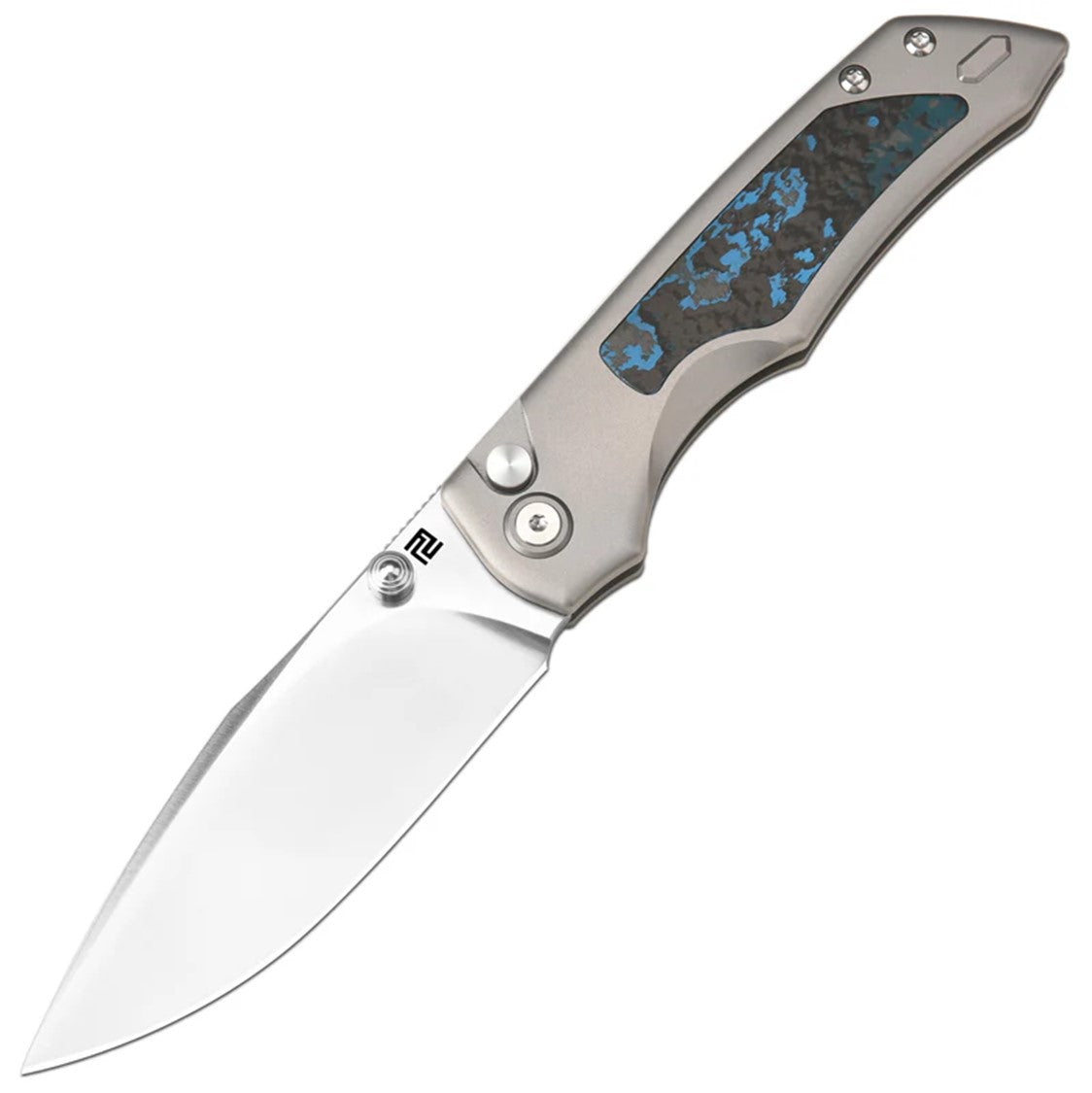 Artisan Wizard The Sorcerer S90V Arctic Storm – Atlantic Knife Company