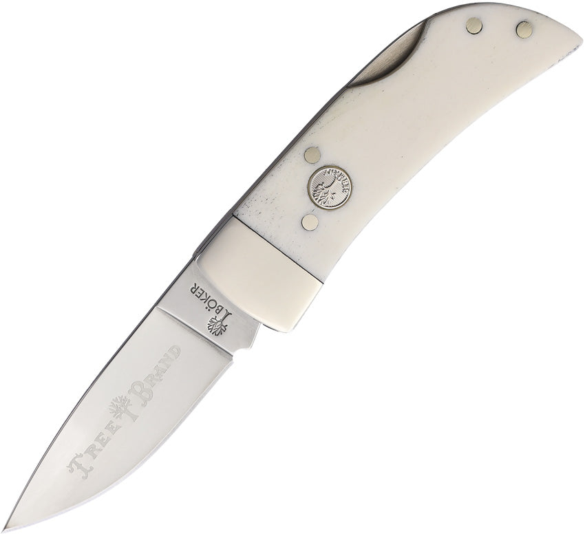 Boker Tree Brand Lockback White Folding Knife | Get Yours at AK ...