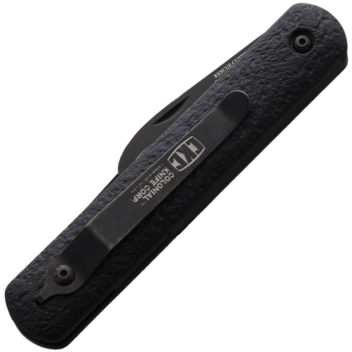 Colonial Automatic Law Enforcement Knife Button Lock Black GFN Stainle ...