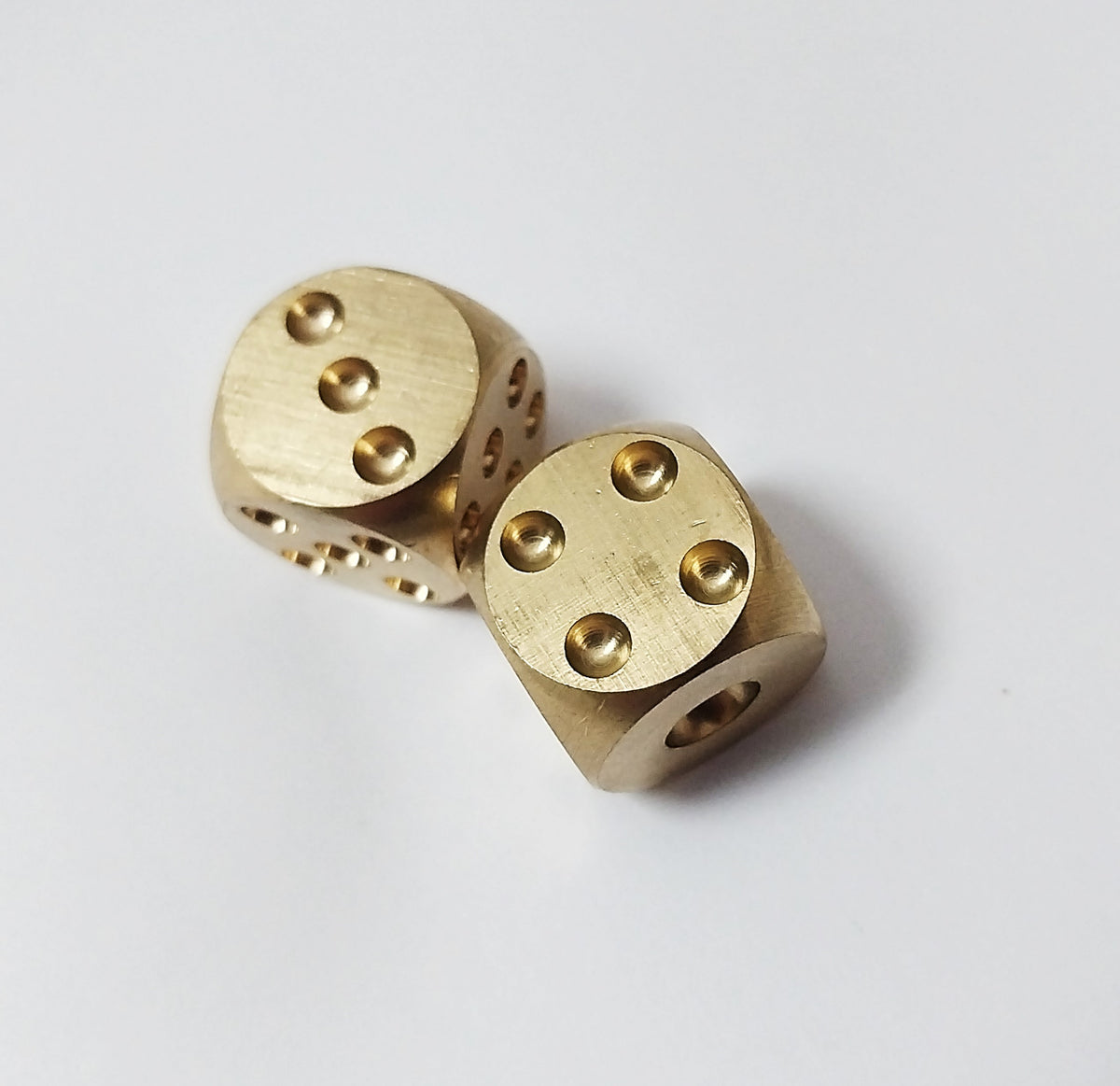 Coeburn Tool Large Solid Brass Playing Dice Set of 2 T3008 – Atlantic ...