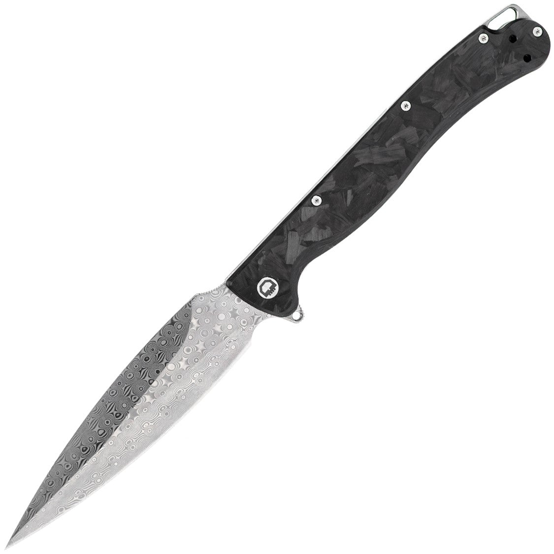 Daggerr Knives Vendetta Framelock LTE Carbon Fiber & Stainless Folding ...
