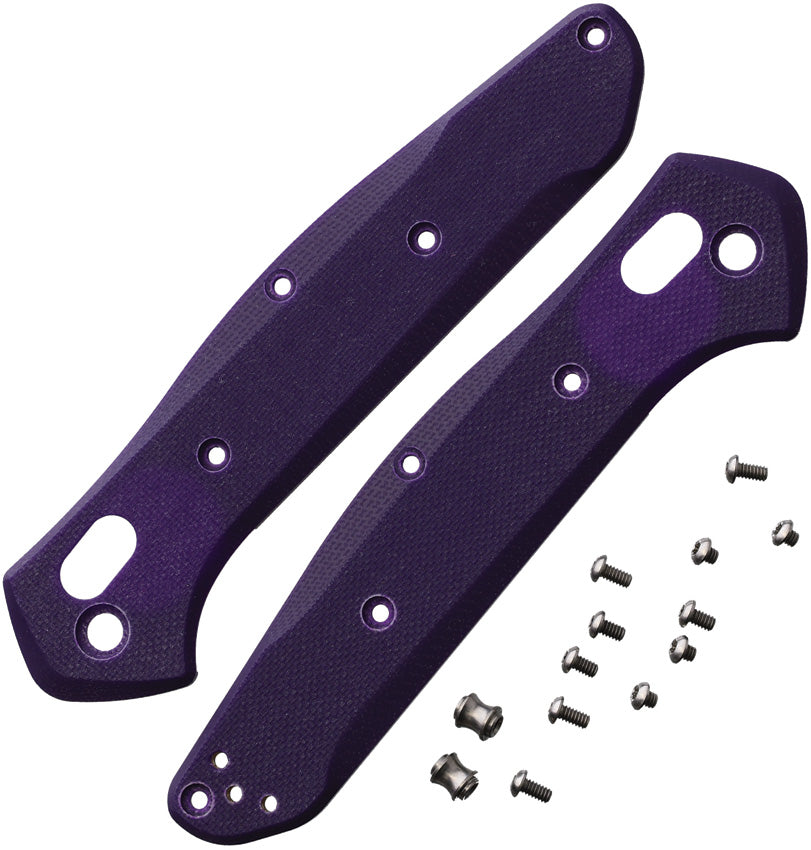 Flytanium Benchmade 940 Osborne Radar Purple Hande Scales Kit 1171PR ...