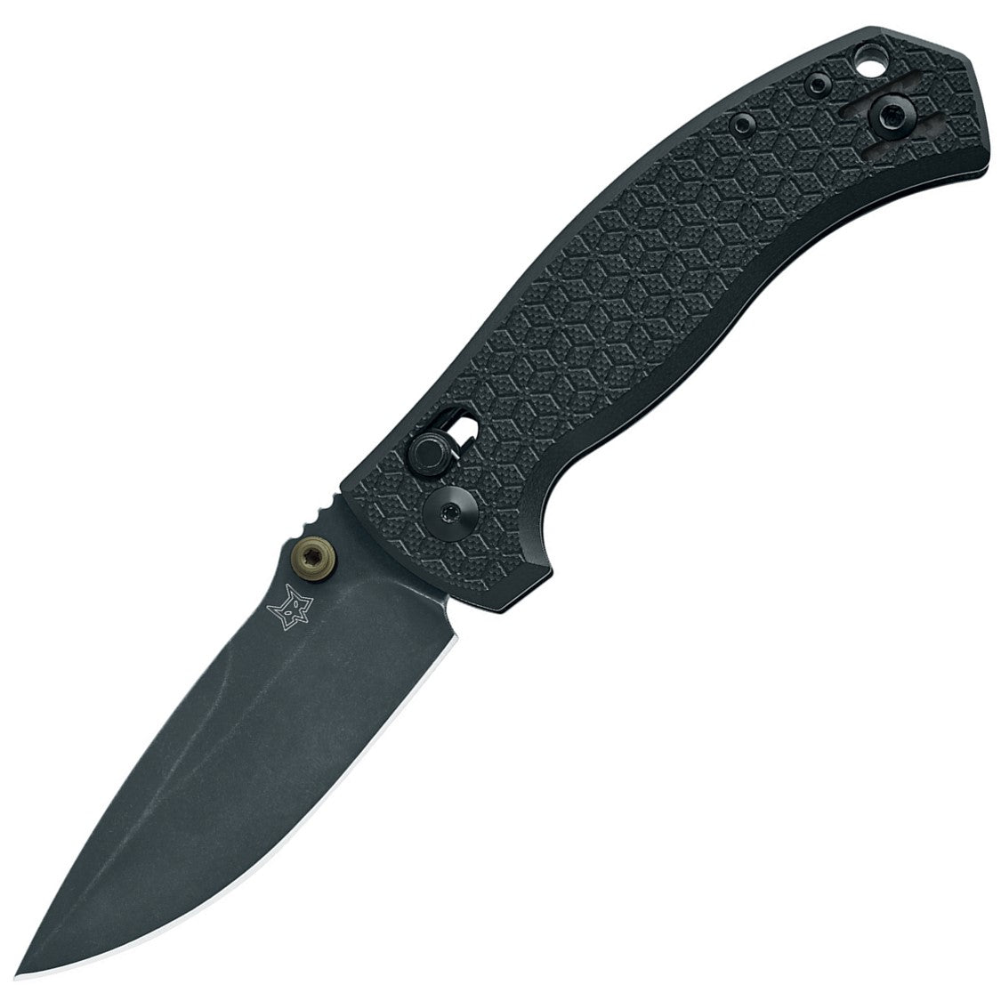 Fox Anzu Verso Lock Black Magnacut Folding Knife | AK – Atlantic Knife ...