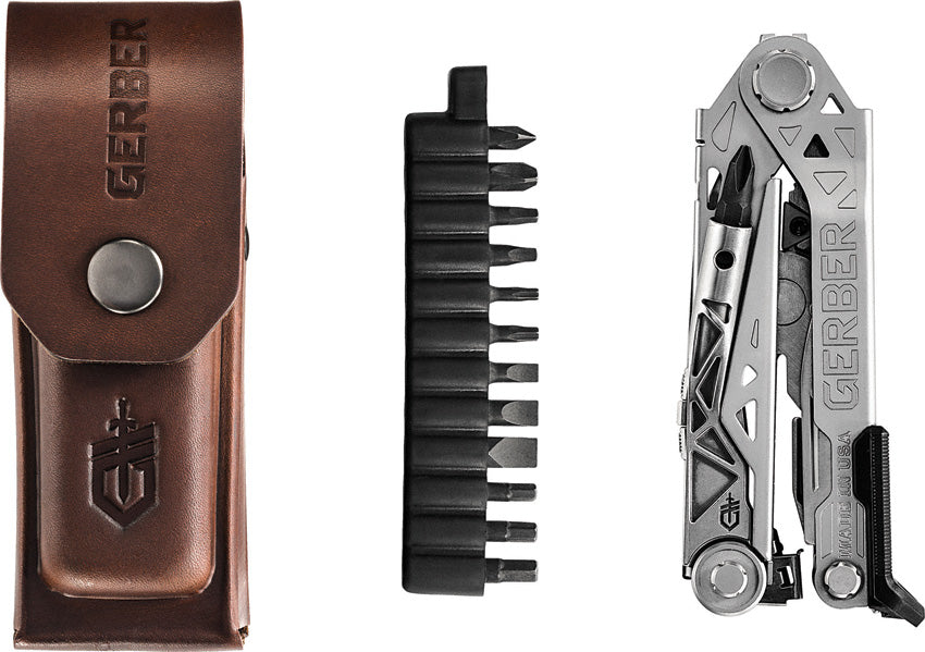 Gerber Center Drive Plus Bits Leather – Atlantic Knife Company