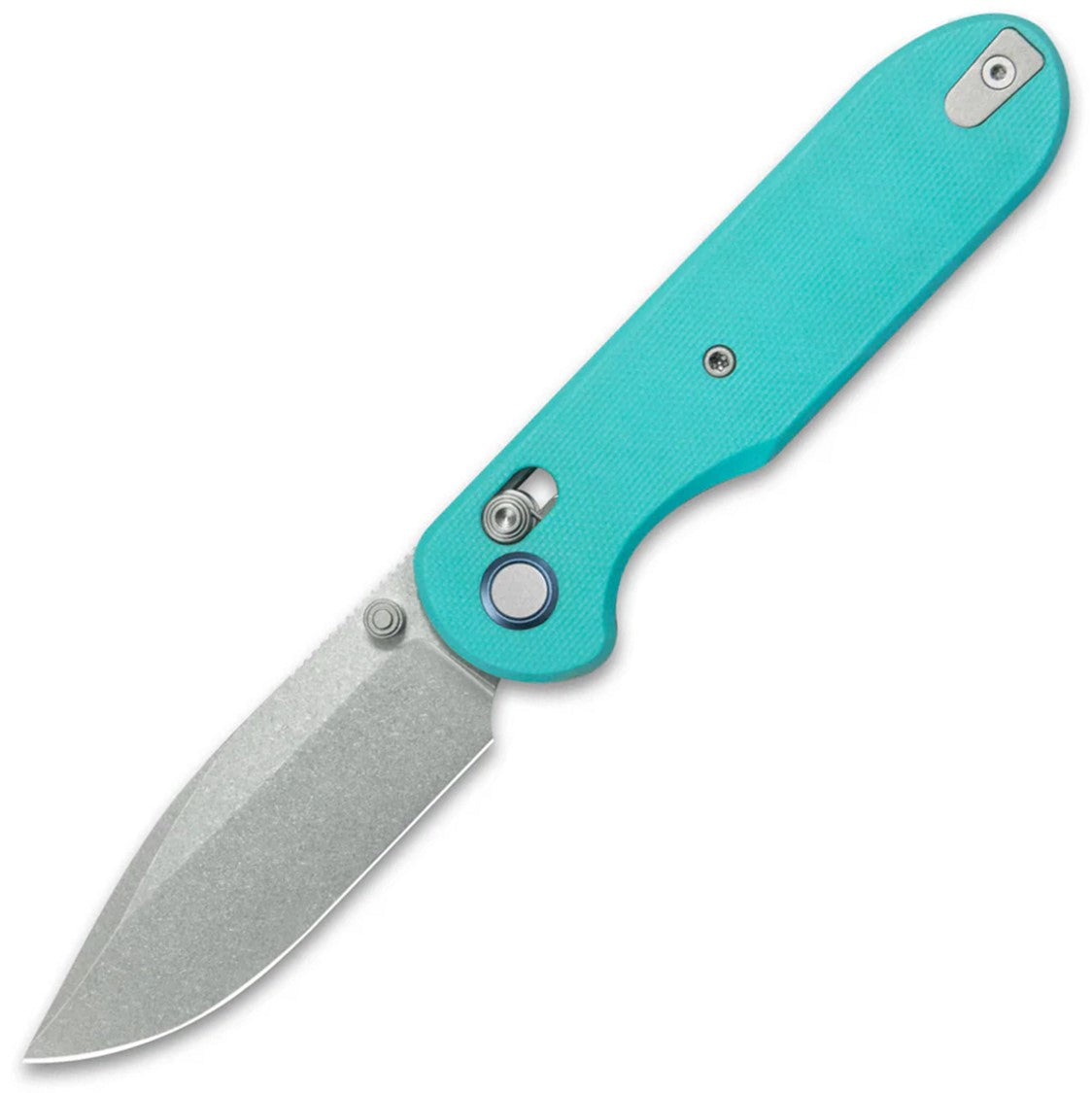GEO Knife Ethereal Cutter Axis Lock Teal Folding Knife | Quality ...