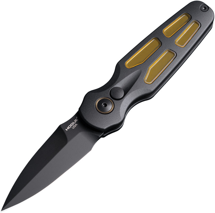 Hogue Ballista II Black & Ultem Automatic Knife | Premium Automatic ...