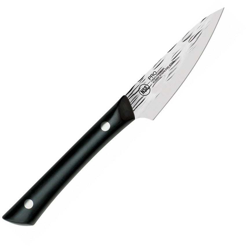 Kai USA Professional Paring Black POM AUS-6M Stainless Fixed Blade Kni ...