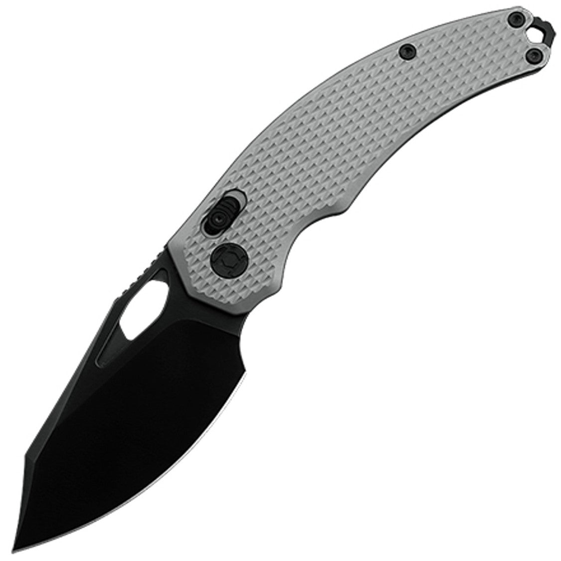 Kunwu Knives X-Padre XT Lock Gray Titanium Folding DLC Elmax Pocket Kn ...
