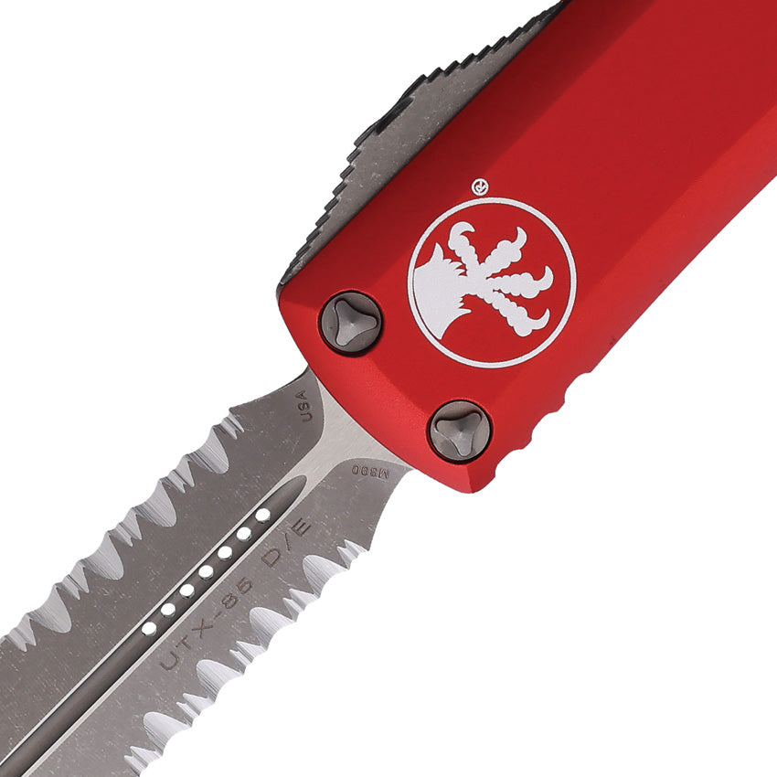 Microtech Auto UTX-85 D/E OTF Red | Premium OTF Knife by Microtech ...