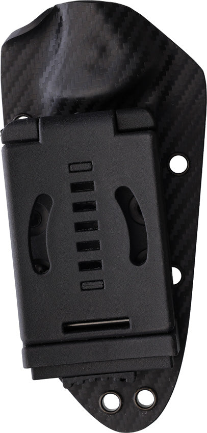 Microtech Socom Alpha Mini Warcom Blackout Carbon Fiber Serrated Fixed ...