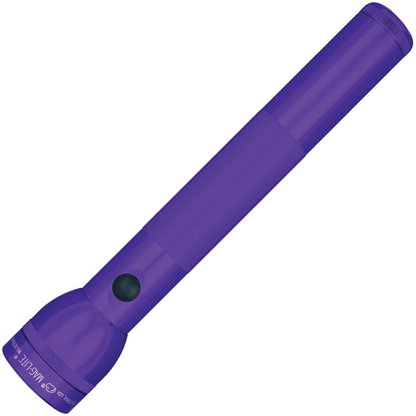 Mag-Lite 3D Purple Aluminum 12.5" Water Resistant Flashlight 024 ...