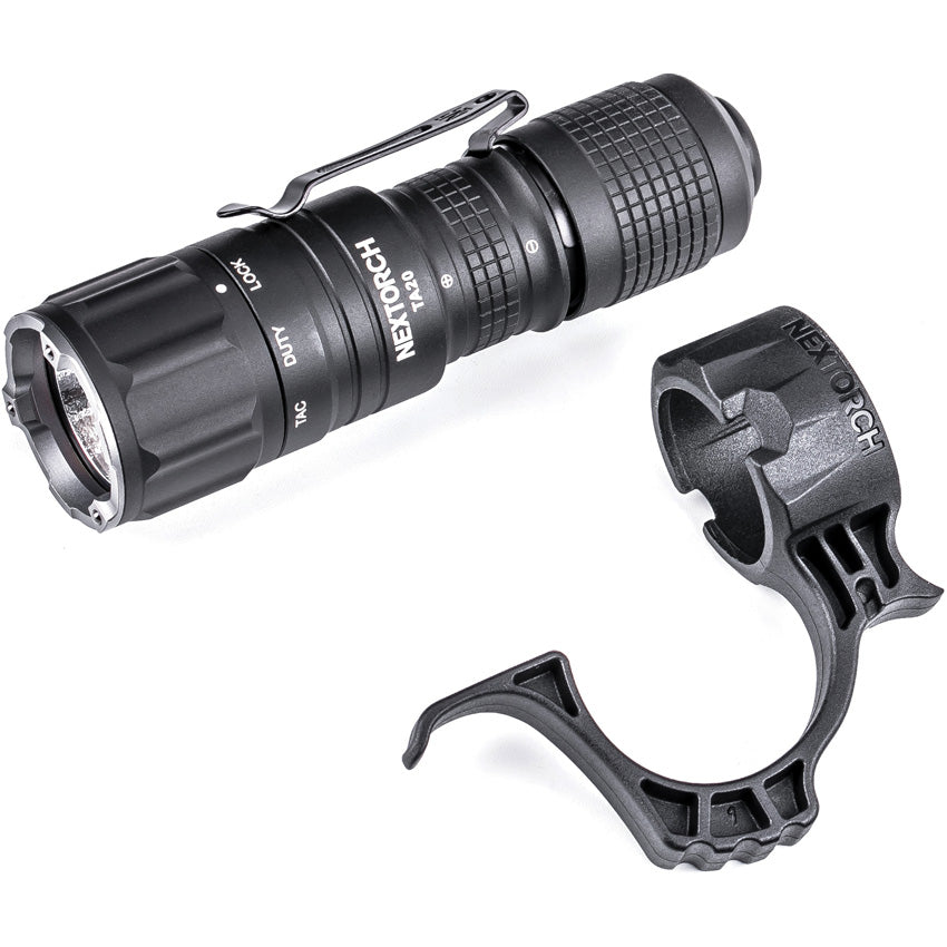 Nextorch TA20 EDC Tactical Black 4" Aluminum Water Resistant Flashligh ...