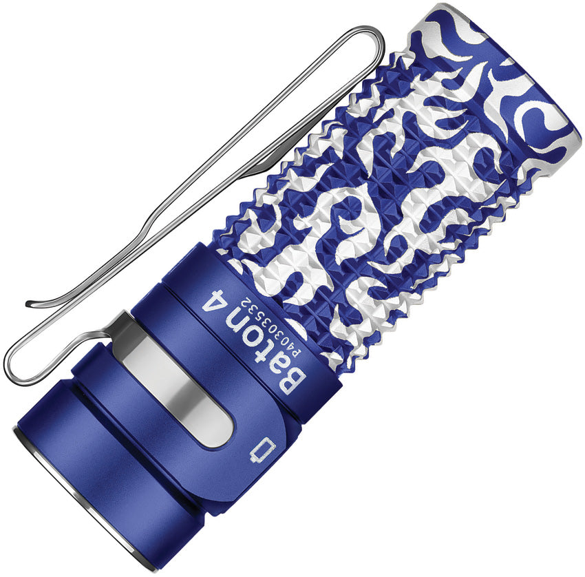 Olight Baton 4 Blue Phantom Flashlight | Get Yours at AK! – Atlantic ...
