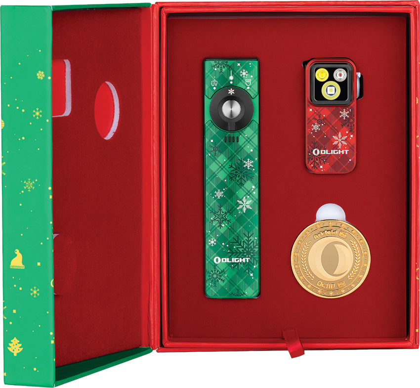 Olight Oclip Arkfeld Christmas Set CHRISTMASSET – Atlantic Knife Company