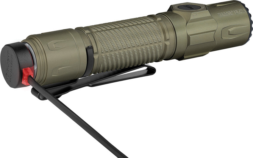 Olight Warrior Ultra Flashlight Olive | Quality Performace at AK ...