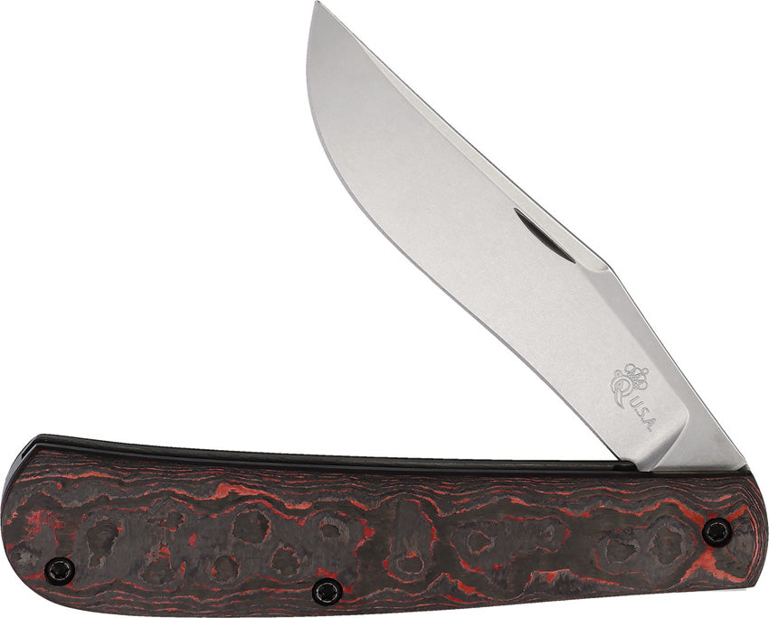 Queen Knives Mountain Man Fat Carbon Fiber Pocket Knife JMFC – Atlantic ...