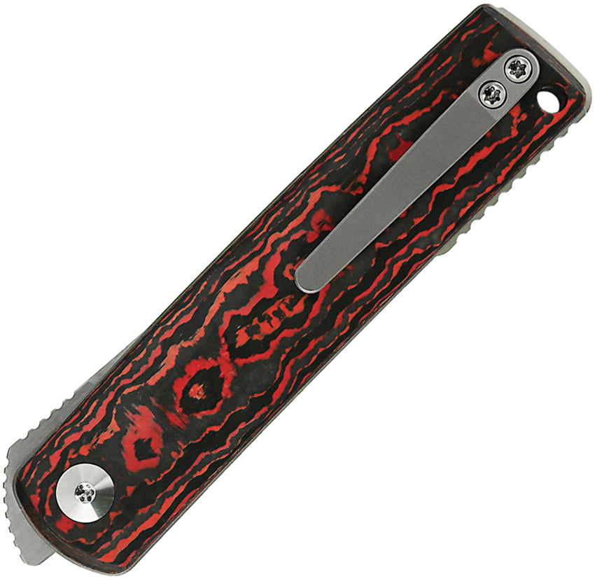 Reate Knives Bushido Linerlock Lava Flow – Atlantic Knife Company