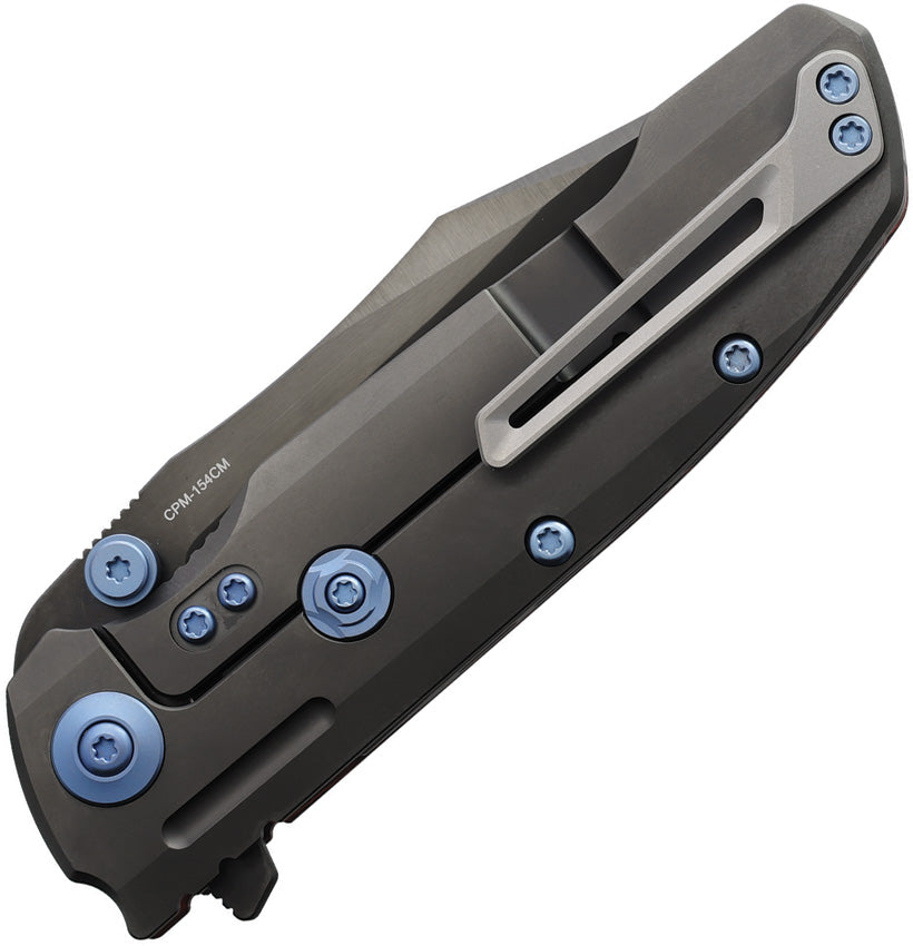 Reate Knives 9D-V2 Framelock Lava Carbon Fiber & Black Titanium Foldin ...