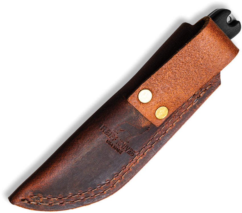 Reiff Knives F3 EDC Fixed Blade Blk Ltr – Atlantic Knife Company